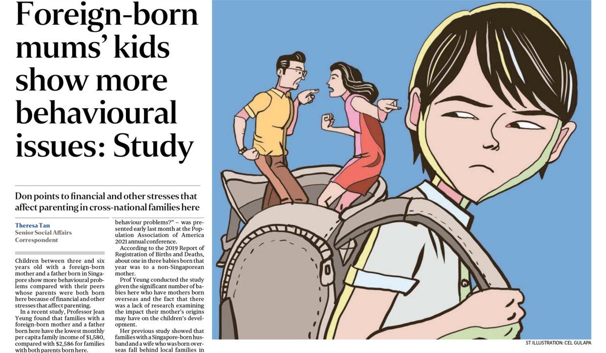 Integration and Resilience of Cross-national Families in Singapore ...