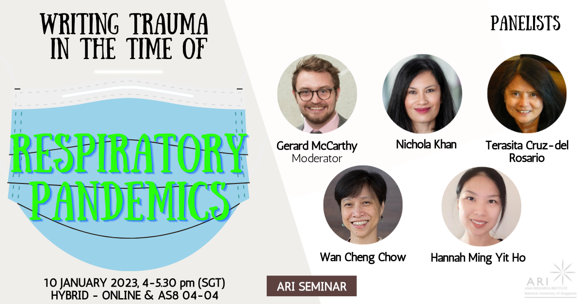 Writing Trauma in the Time of Respiratory Pandemics » Asia Research ...