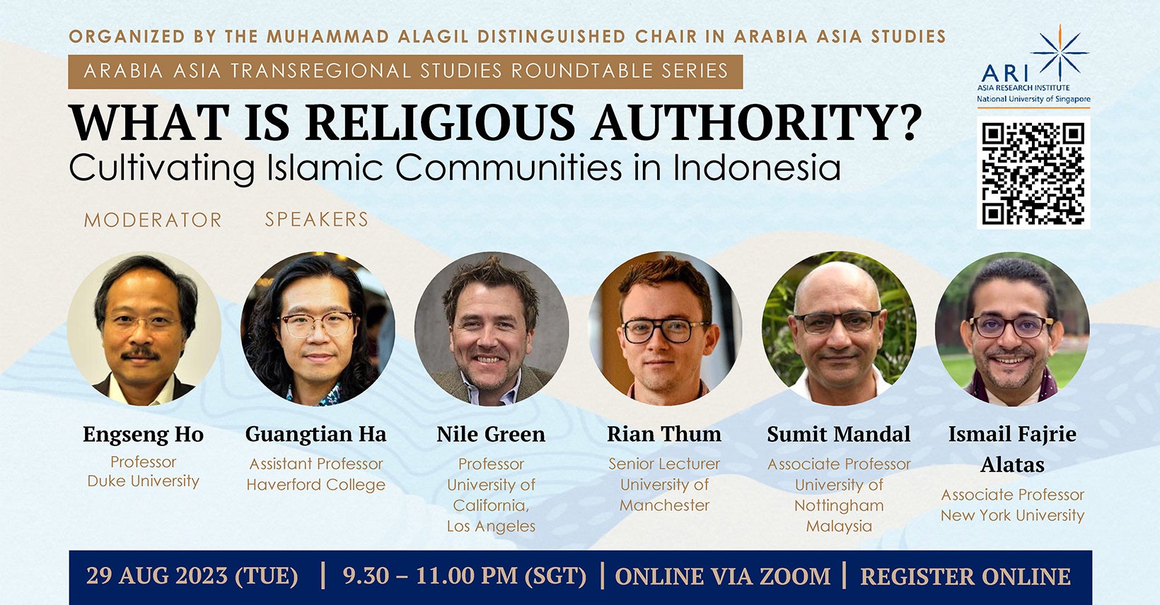 ARABIA ASIA TRANSREGIONAL STUDIES ROUNDTABLE SERIES – What is Religious ...