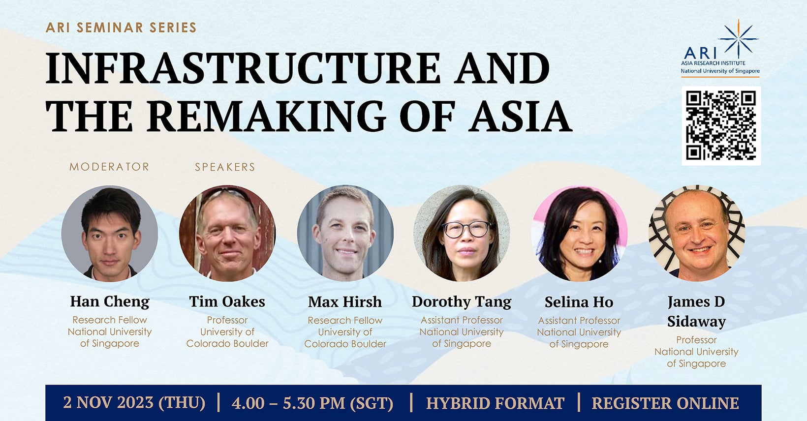 Infrastructure and the Remaking of Asia » Asia Research Institute, NUS