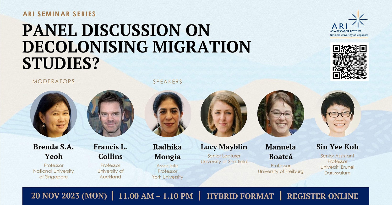 Panel Discussion on Decolonising Migration Studies? » Asia Research ...
